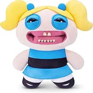 Fuggler Powerpuff Girls 9-Inch Plush Toy (Bubbles) by ZURU – Funny Ugly ...